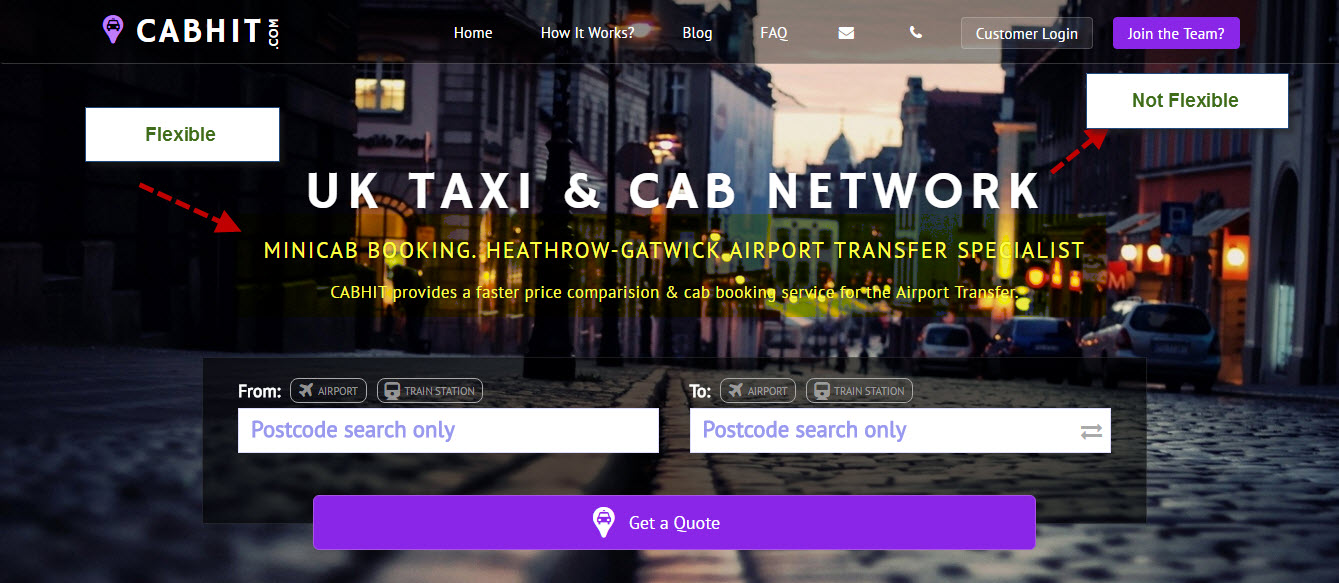 Compare & Book Cheapest Local Taxi Services in the UK